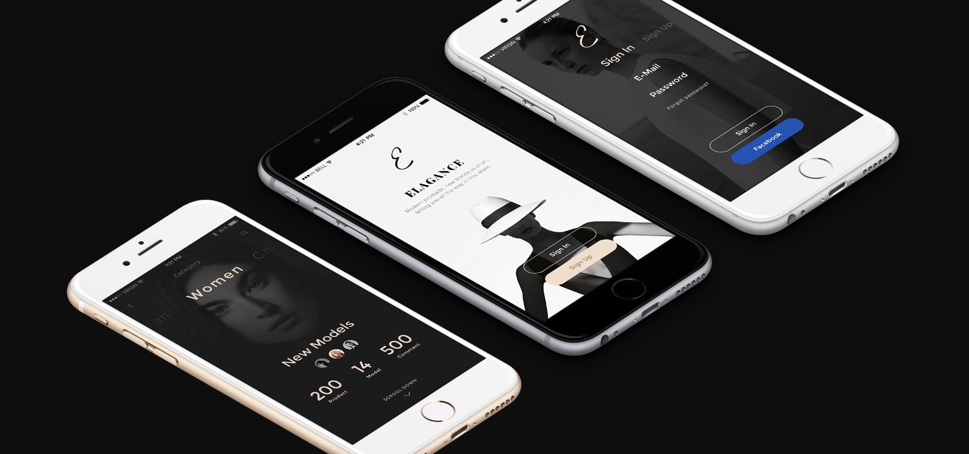 Elegance iOS UI Kit
